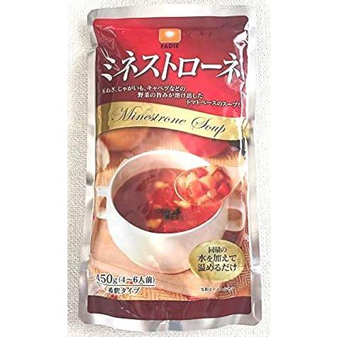 FADIE スープ 濃縮スープ ミネストローネ 450g 4?6人前 ファディ 野菜の旨み トマトベース 同量の水を加えて温めるだけ 完成 みねすと : カフェ ファディ コーヒー 公式 ...