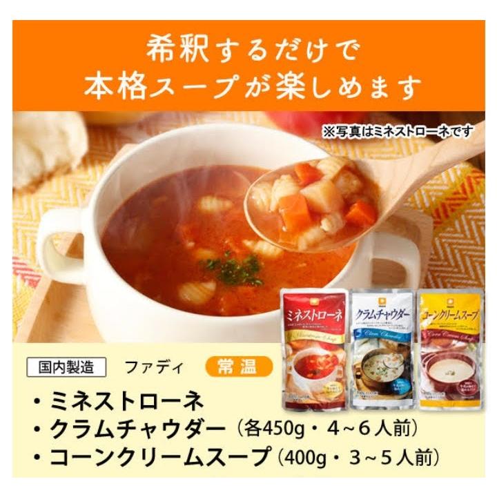 FADIE スープ 濃縮スープ ミネストローネ 450g 4?6人前 ファディ 野菜の旨み トマトベース 同量の水を加えて温めるだけ 完成 みねすと : カフェ ファディ コーヒー 公式 ...