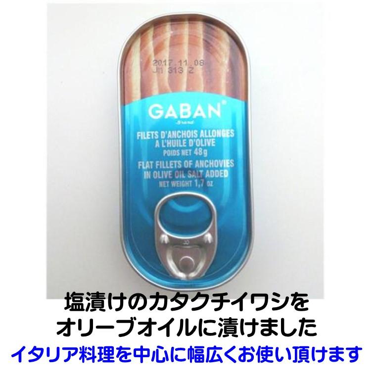 GABAN アンチョビ フィレ 48g 缶 ギャバン カタクチイワシ 塩漬け 熟成 オリーブオイル イタリア料理 GABAN カタクチイワシの塩漬け : カフェ ファディ コーヒー 公式 ...