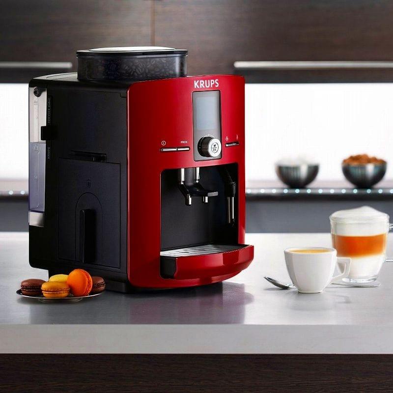 クラップス 全自動豆挽き付エスプレッソマシン カプチーノ KRUPS EA8250 Espresseria Full Automatic Espres : カリフォルニアキッチンマーケット ...