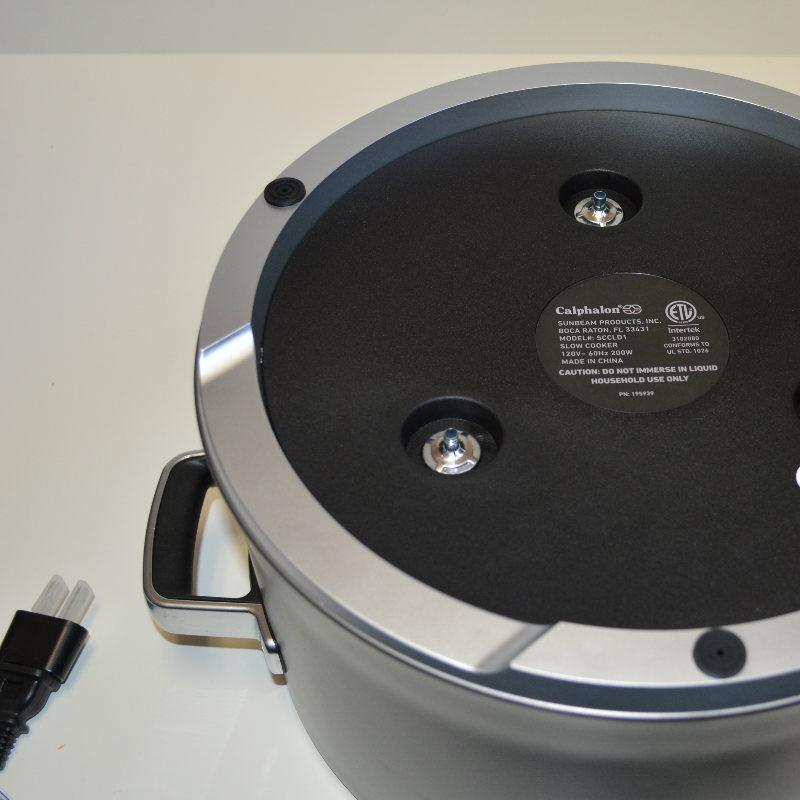 スロークッカー カルファロン 直火対応 IH対応 5.0L Calphalon Digital Saut Slow Cooker, Dark ...