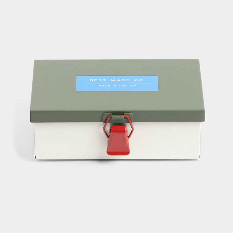 ストロングボックス 15cm マルチカラー アメリカ製 スチール 丈夫 小物入れ Best Made The 6" Multicolored ...