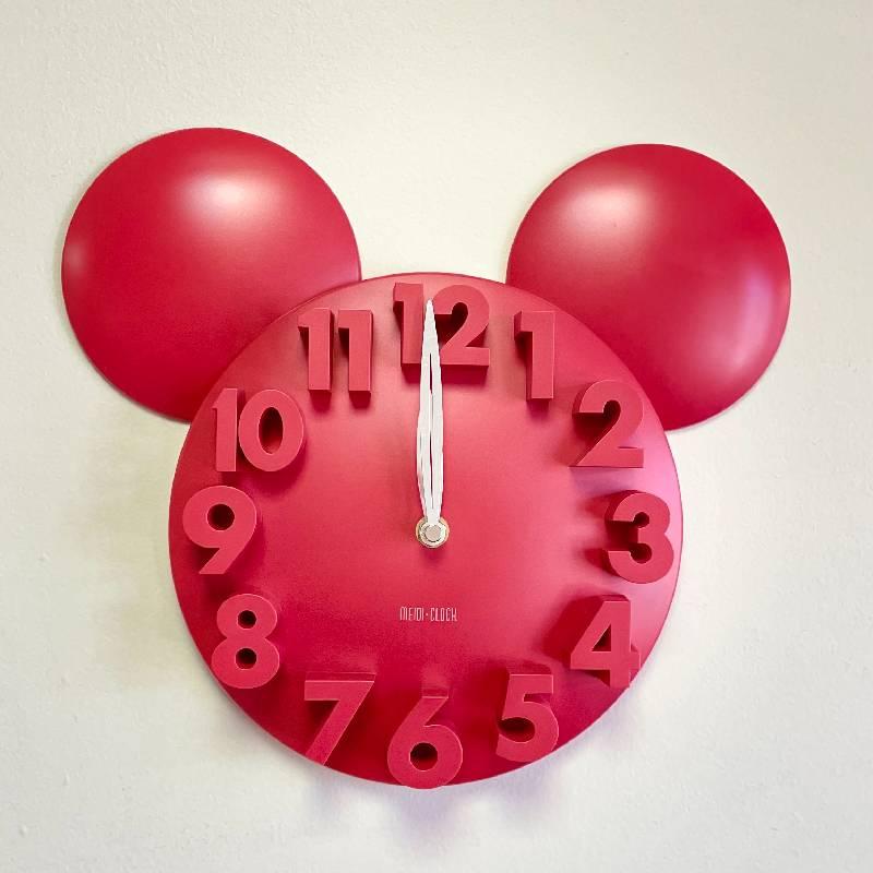 3Dウォールクロック ミッキーマウス ディズニー 壁掛け 時計 MEIDI CLOCK Modern Design Mickey Mouse ...