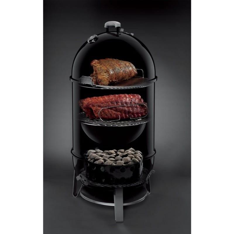 燻製器 本格 ウェイバー スモーキー マウンテンクッカー 木炭 約45cm くんせい スモーク料理 Weber 721001 Smokey ...