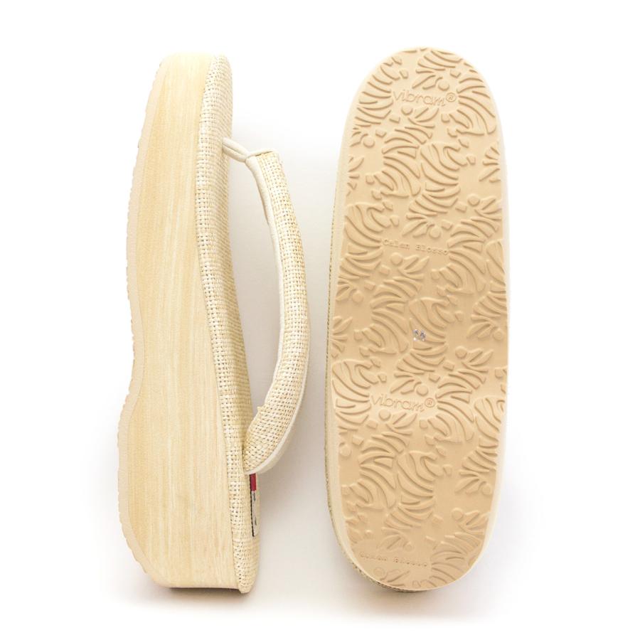 Calen Blosso 菱屋カレンブロッソ カフェぞうり レディース No.81020 アイボリー S M Lサイズ : 菱屋カレンブロッソ ...