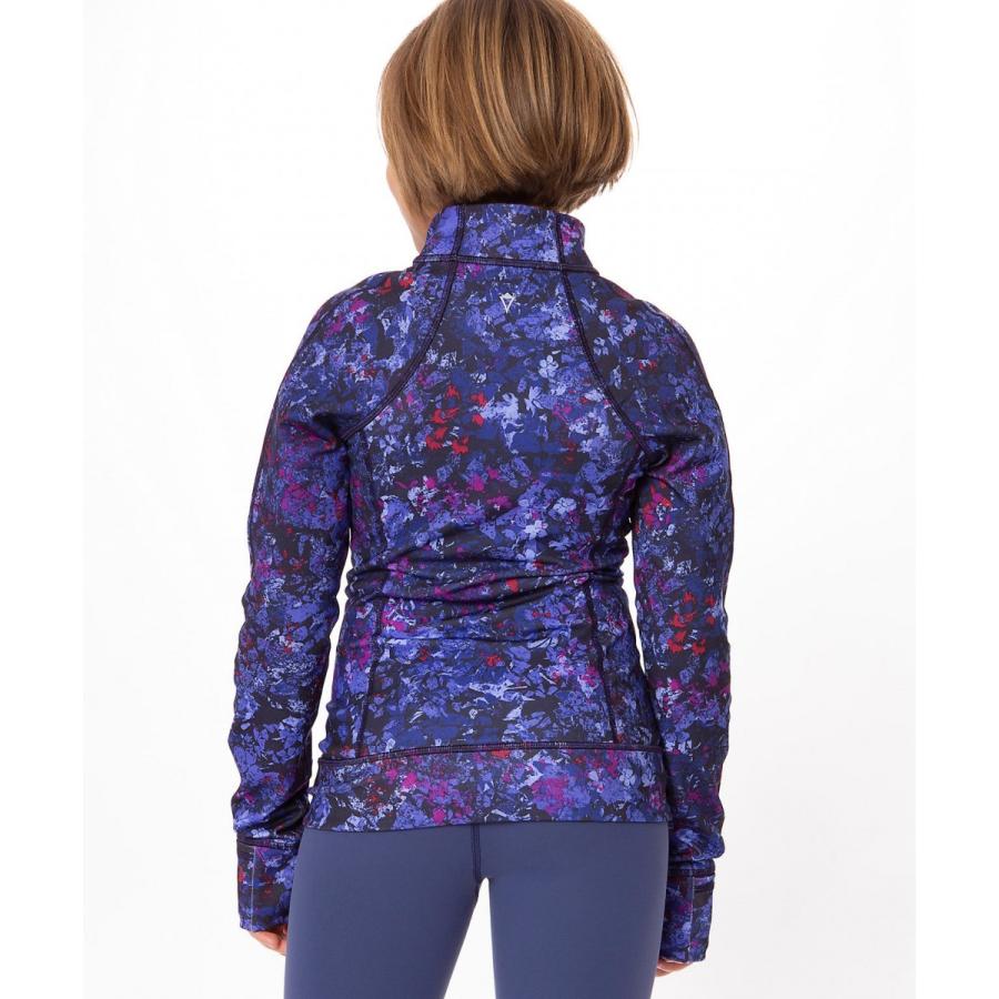 lululemon ivivva イヴィヴァ Perfect Your Practice Jacket Speckled Flora ...