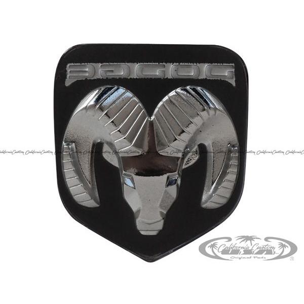 MOPER純正エンブレム DODGEロゴ 55295240 （98-03y ダッジ デュランゴ,94-03y ラムピックアップ,93-03y ...