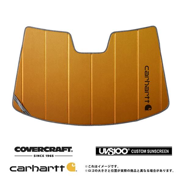 covercraft CoverCraft 正規品 専用設計 サンシェード ブロンズ 吸盤不要 折りたたみ式 マツダ アクセラ BK系 Carhartt カーハートコラボ仕様 ...