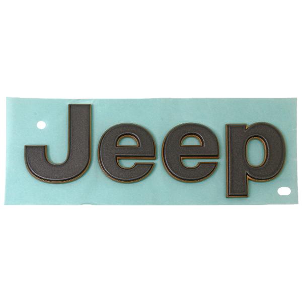 MOPAR純正/JL ラングラー/JT グラディエーター/ルビコン392 JEEP サイド フェンダー エンブレム(ガンメタ&ブロンズ ...