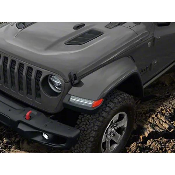 MOPAR純正 ハイトップフェンダーキット ジープ 18y- JL ラングラー テクスチャーブラック 1台分 フロント左右 リア左右 LED仕様 :k9957:カリフォルニアカスタム ...