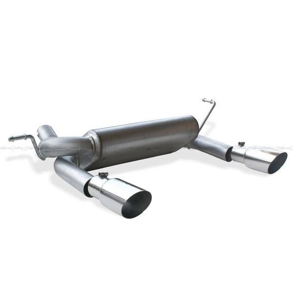 【GIBSON 正規品】キャタバック デュアル スプリットマフラー 17303 ジープ JK ラングラー 2ドア/4ドア 3.6L/3.8L ...