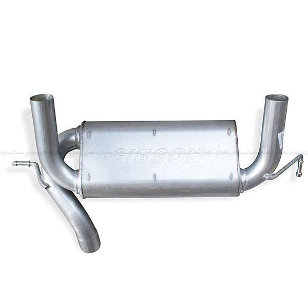 【GIBSON 正規品】キャタバック デュアル スプリットマフラー 17303 ジープ JK ラングラー 2ドア/4ドア 3.6L/3.8L ...