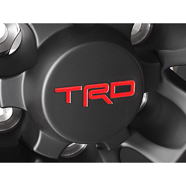 USトヨタ純正 TRD 16インチホイール/マットブラック PTR20-35080(4本SET) (トヨタ FJクルーザー、タコマ ...