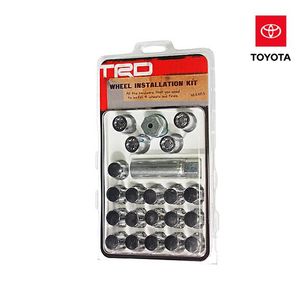 TRD ホイールロックナット(14mm) PTR27-60110 (2007y-トヨタ タンドラ、08y- セコイア、ランドクルーザー ...