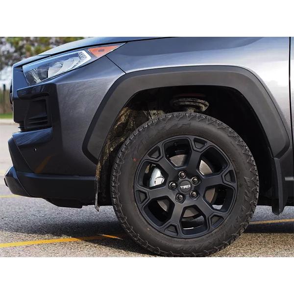 USトヨタ純正 TRD OFF-ROAD 18インチホイール(マットブラック) PT758-42200-02 (4本SET/TRDセンター ...
