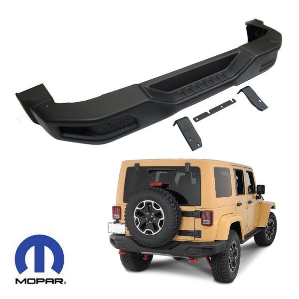 MOPAR純正 10周年アニバーサリー Rubicon ルビコン リアバンパー スチールバンパー 82213654/ジープ JKラングラー 2 ...