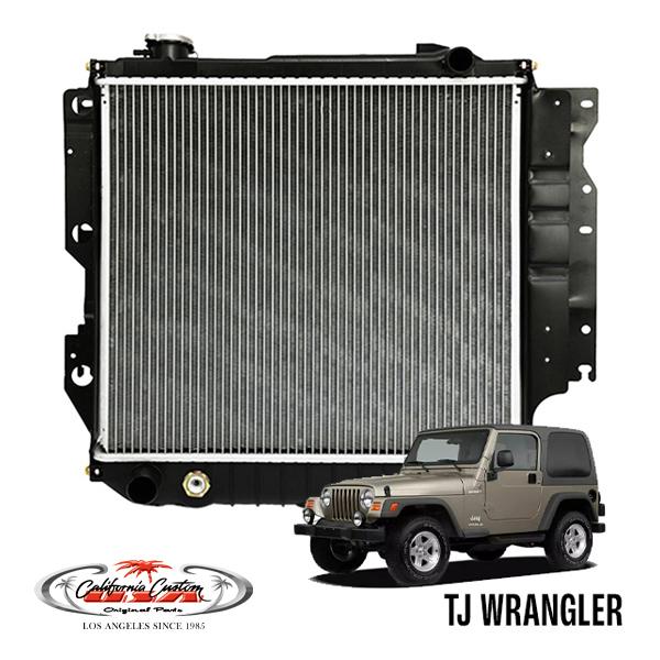 ラジエター ラジエーター 55037654AC 純正タイプ ジープ TJ ラングラー 右ハンドル車用 互換純正品番 55037654AB ...