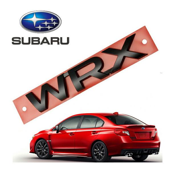 USスバル純正 WRX リアエンブレム ゲートエンブレム ブラック SUBARU STI/S4 VA系 : カリフォルニアカスタム Yahoo!店 - 通販 - Yahoo!ショッピング