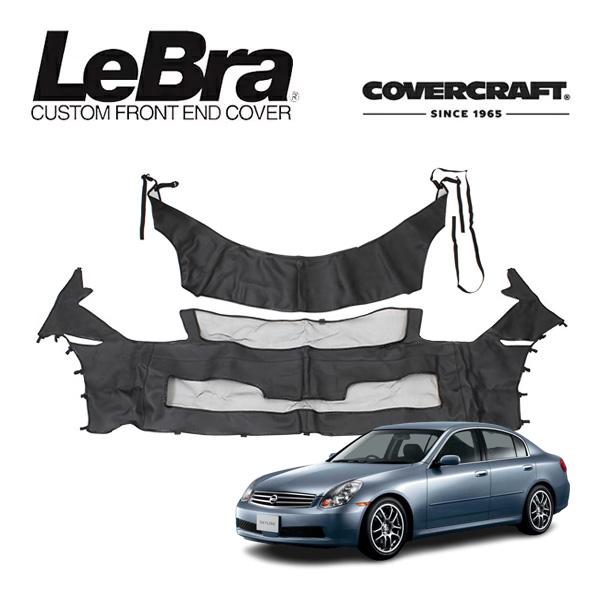 【CoverCraft/LeBra 正規品】専用設計 ノーズブラ フルタイプ フルブラ 日産 スカイラインセダン V35 03-04y ...