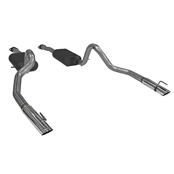 FLOWMASTER 正規品 アメリカンサンダーキャタバックエキゾーストシステム 99-04y マスタング GT 4.6L 17312 フローマスター :s07632:カリフォルニアカスタム ...