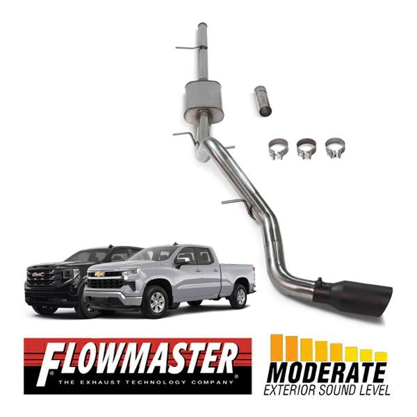FLOWMASTER 正規品 フローFXキャタバックエキゾーストシステム 19-24y シルバラード シエラ1500 5.3L 717858 フローマスター : カリフォルニアカスタム ...