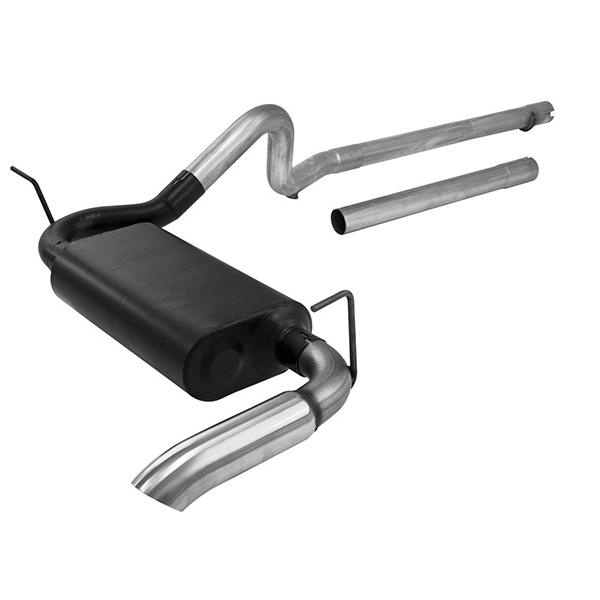 FLOWMASTER 正規品 フォースIIキャタバックエキゾーストシステム 07-18y JK ラングラー 3.6L/3.8L 817514 フローマスター : s07861 ...