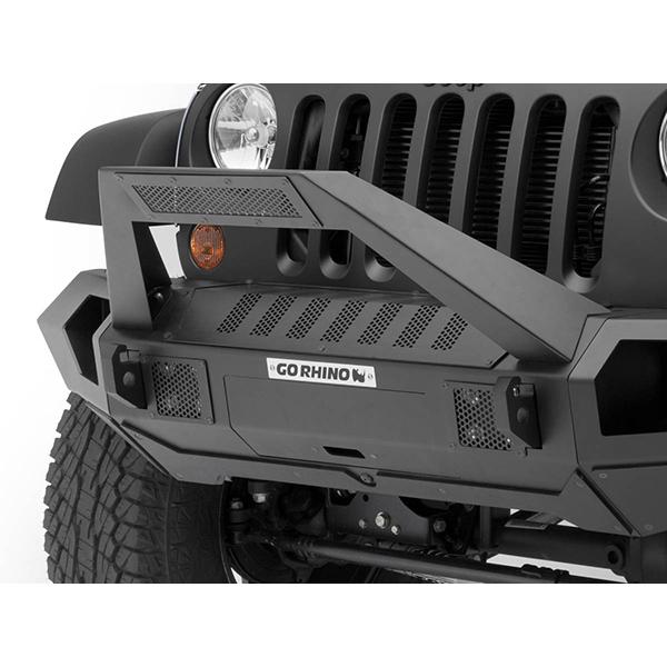 GO RHINO Trailline トレイルライン 30 バンパー用 ライトマウントバー 25103T ジープ JK JL ラングラー 2 ...