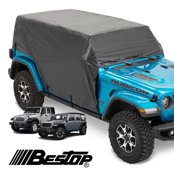BESTOP 正規品/オールウェザートレイルカバー ボディーカバー ブラック 81045-01/ジープ JK ラングラー JL 4ドア車用 ...