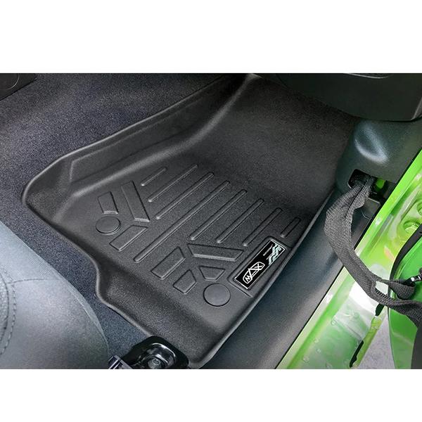 SMARTLINER 正規品 専用設計 オールウェザー ラバーマット ラバーフロアマット ロゴプレート付 1台分 ジープ JL ラングラー 4xe : カリフォルニアカスタム Yahoo!店 ...