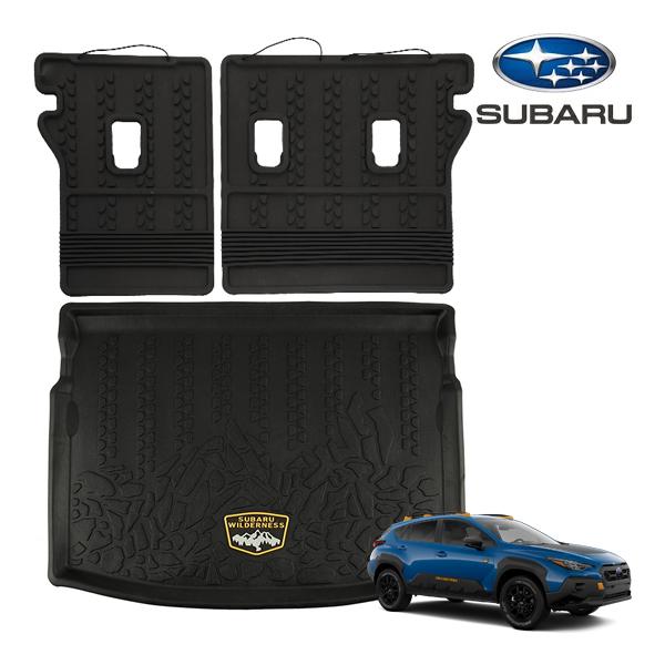 USスバル純正 リアカーゴプロテクター カーゴマット シートバックプロテクター 後部座席背面カバー ロゴ入 SUBARU クロストレック GU系 : カリフォルニアカスタム Yahoo!店 ...