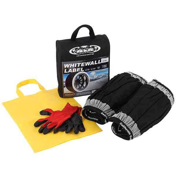 カリフォルニアカスタム スノーソックス WHITEWALL LABEL XXLサイズ 285/45R21 21インチ ベントレー ベンテイガ ハイブリッド 7LA-BADCB ...