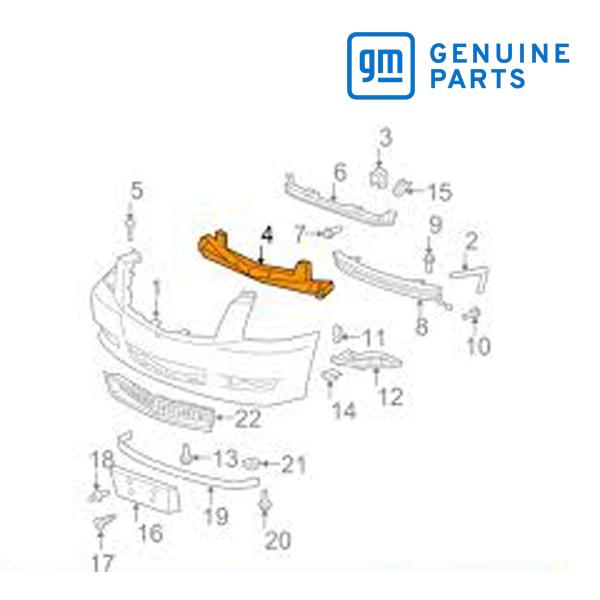 GM純正 フロントバンパーフェース サポート 15907623 08y エスカレード/エスカレードESV : y00876 : カリフォルニア ...