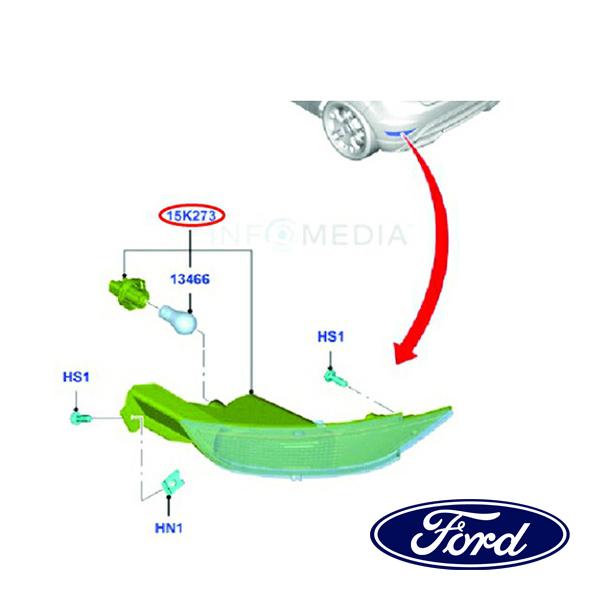 フォード純正 リアフォグランプ バックフォグ 右ハンドル用 2168296 13y- フィエスタ : カリフォルニアカスタム Yahoo!店 ...