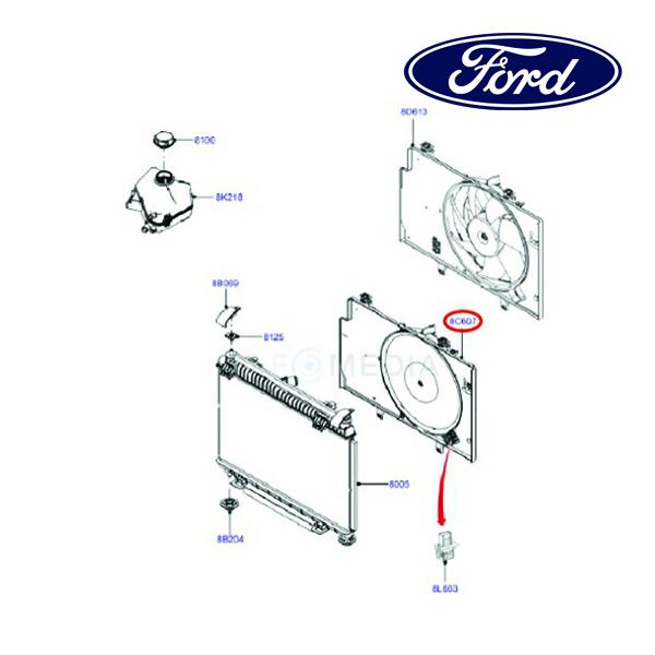 フォード純正 ラジエターファンモーター 2125430 13y- ECOSPORT エコスポーツ : カリフォルニアカスタム Yahoo!店 ...