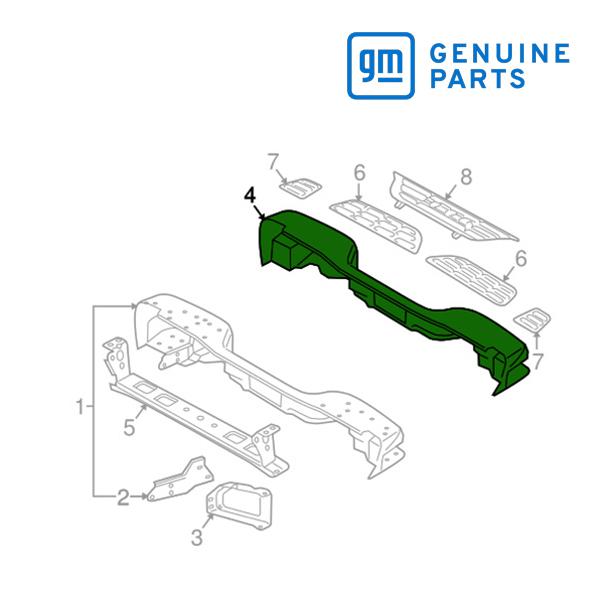 GM純正 03-06y アバランチ用 リア バンパーフェース 12335681 : カリフォルニアカスタム Yahoo!店 - 通販 - Yahoo!ショッピング