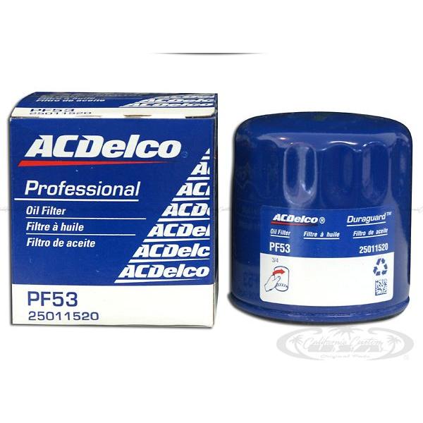 AC DELCO エンジンオイルフィルター PF53F :z162:カリフォルニアカスタム Yahoo!店 - 通販 - Yahoo!ショッピング