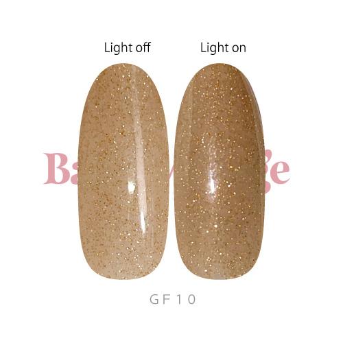 Baby Mirage ベイビーミラージュ カラージェル Glitter Flash グリッターフラッシュ GF10 3g : ネイルショップ ...