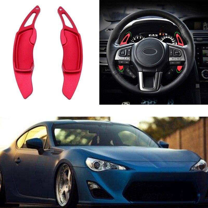 スバル フォレスター アウトバック XV クロストレック インプレッサ レガシー WRX BRZ GT86 ハンドル パドル シフター トリム カバー カーアクセサリー : 068a2343 ...
