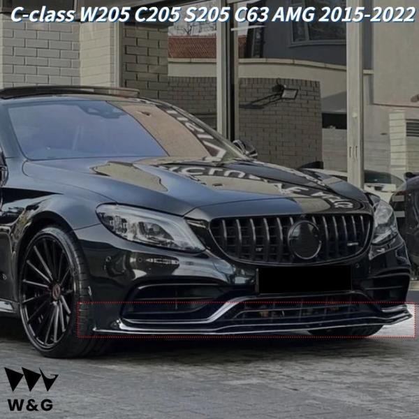 メルセデスベンツ Cクラス W205 C205 S205 C63 AMG 2015-2022 車 フロントバンパー リップ ディフューザー スポイラ : Calore - 通販 - Yahoo ...