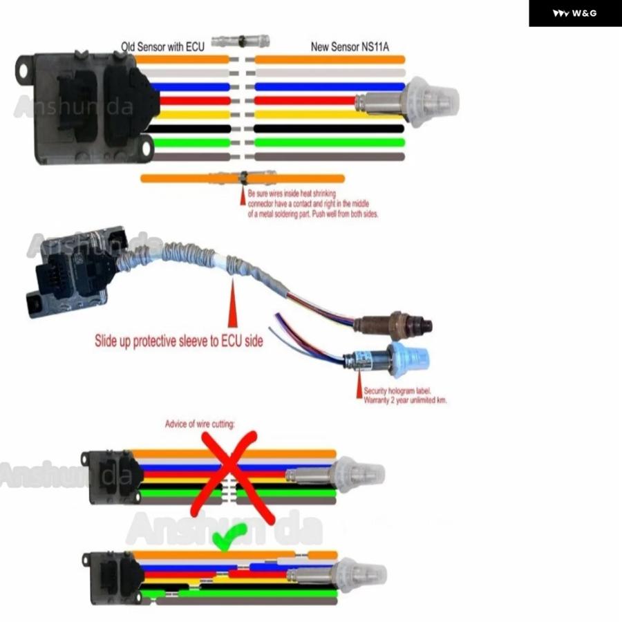 5WK96610J 758712904 NOX センサー N43 BMW E81 E87 E88 E90 E91 E92 E93 LCI N43 116I 118I 120I 316I ...