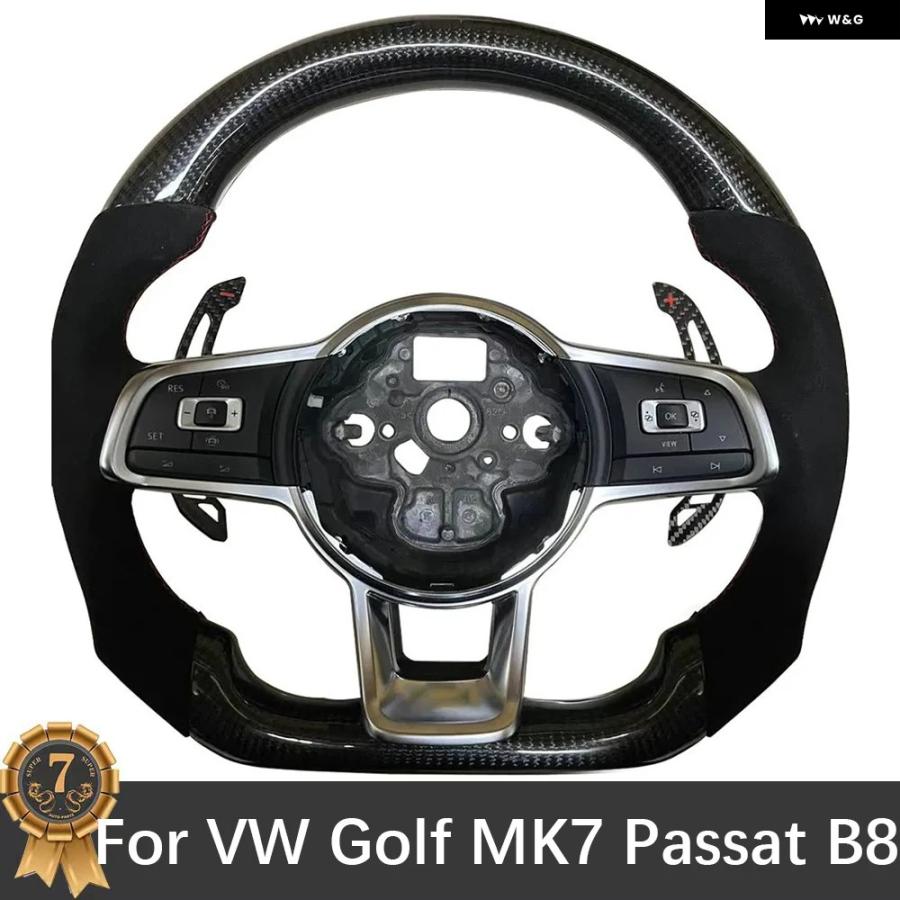VW ゴルフ MK7 パサート B8 ティグアン MK2 ARTEON スポーツカーボン ステアリングホイール ACC アセンブリ : Calore車バイク用品輸入専門店 - 通販 ...