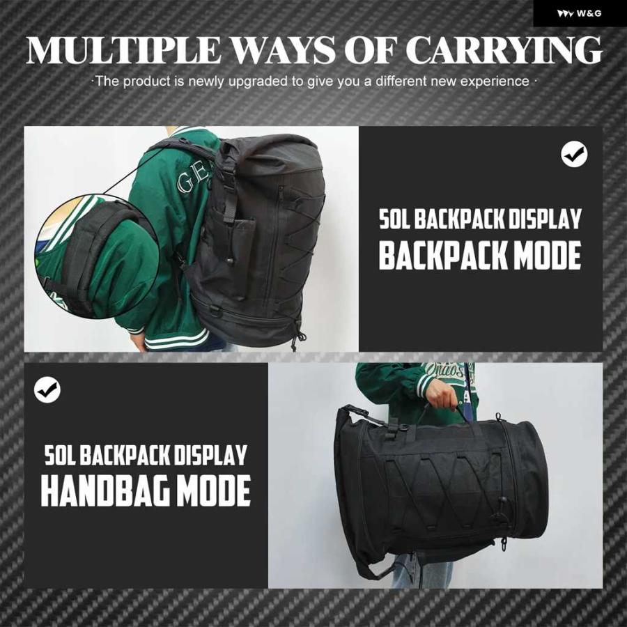 ブランド登録なし オートバイ 50L-85L キャリアバックパックシーシーバーバックレストバッグストラップ付き拡張可能なテールラックバッグ 汎用 ほとんどの オ : Calore - 通販 ...