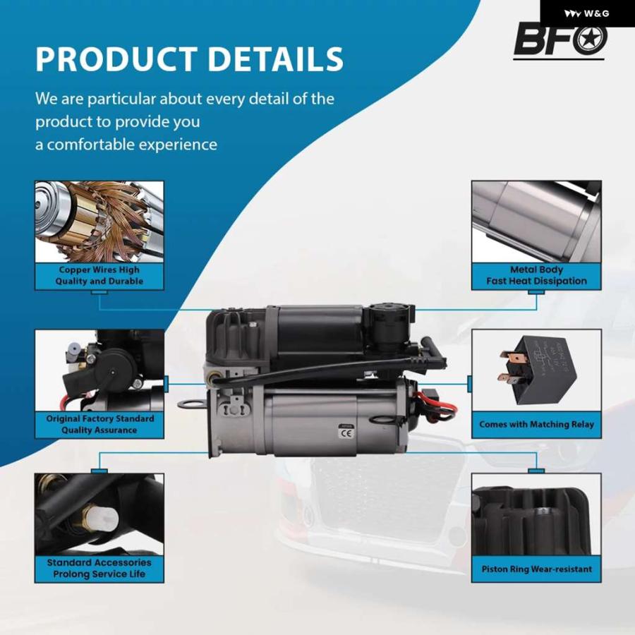 ブランド登録なし エアサスペンション コンプレッサー メルセデス S430 S500 E350 E550 CLS 4MATIC W220 W221 ポンプ ベンツ E500 E55 AMG ...