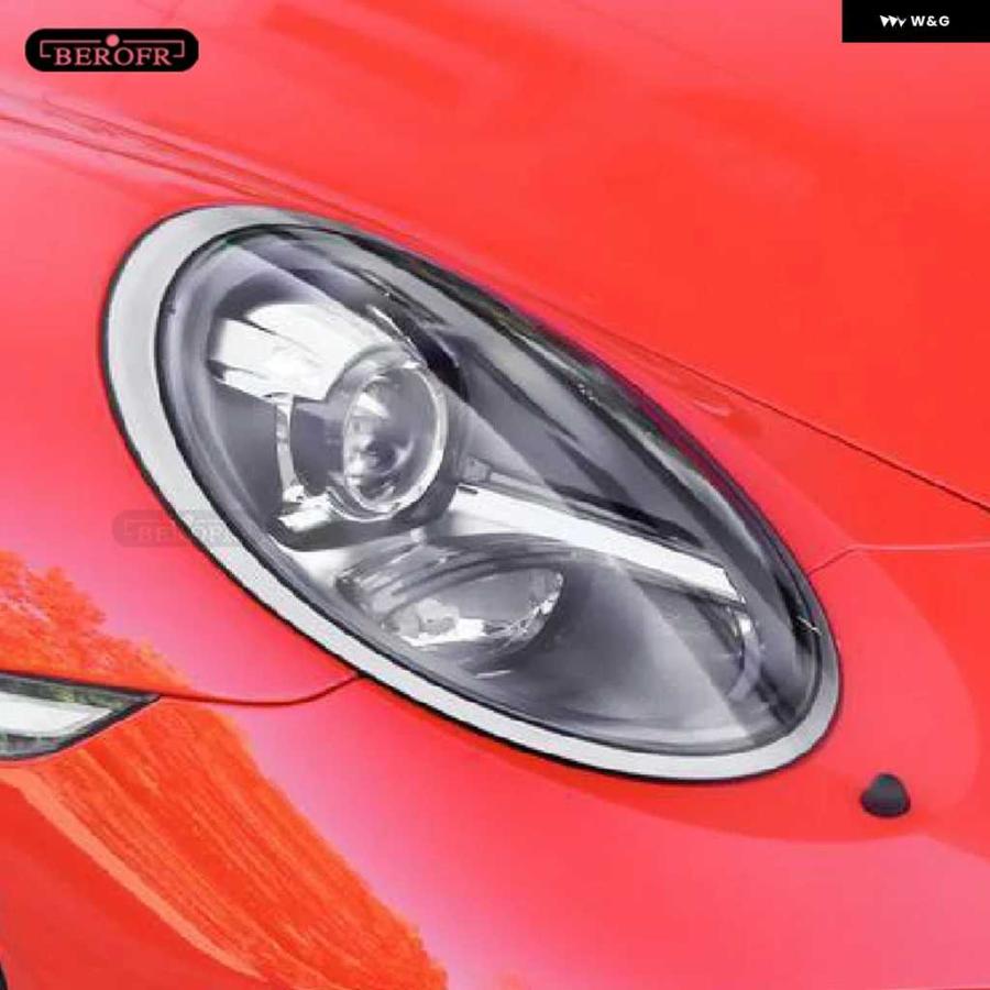 ブランド登録なし ヘッドライト フィルム フロントライトクリア TPU ステッカー ポルシェ カイエンパナメーラ 911 718 マカンタイカンアクセサリー カスタム : Calore ...