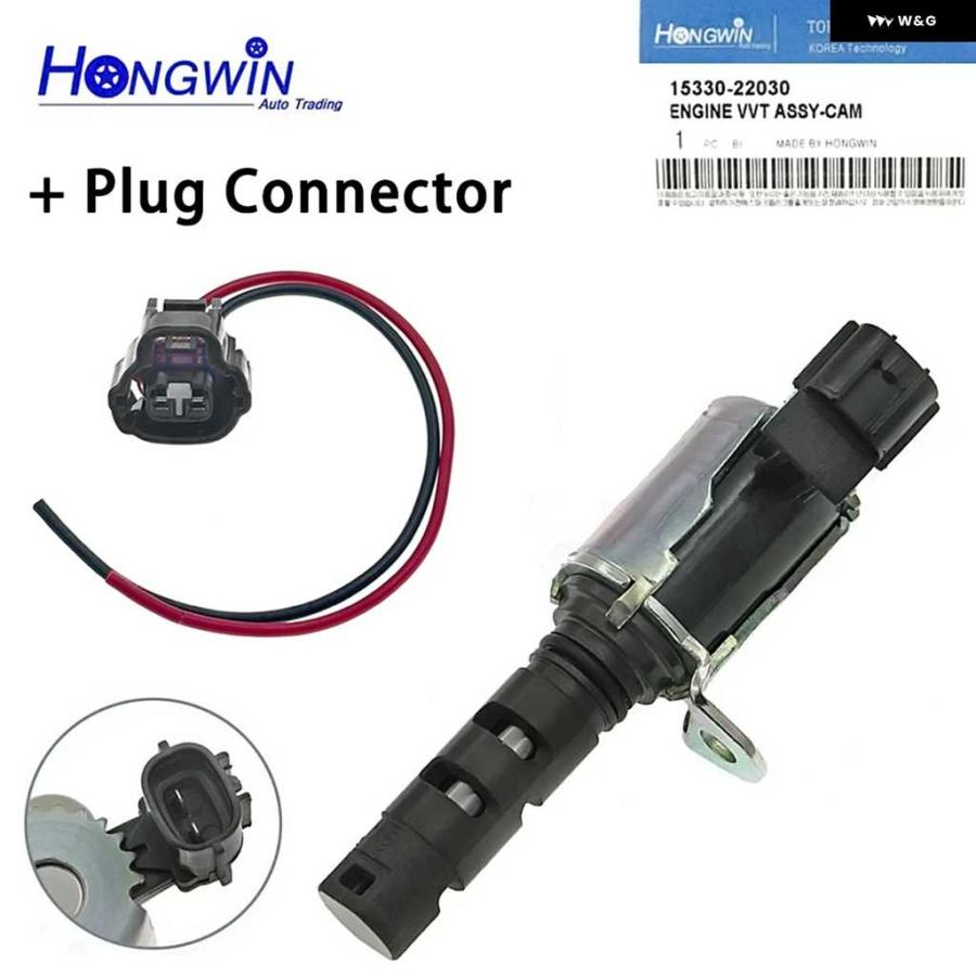 トヨタ 1.8L VVT-I カムカムシャフト タイミングオイル コントロールバルブ センサー ソレノイド プラグコネクタ 1ZZFE ...