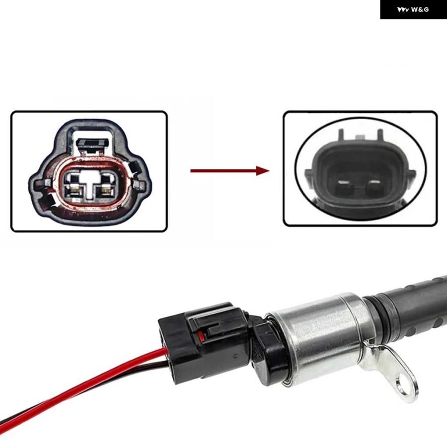 トヨタ 1.8L VVT-I カムカムシャフト タイミングオイル コントロールバルブ センサー ソレノイド プラグコネクタ 1ZZFE ...
