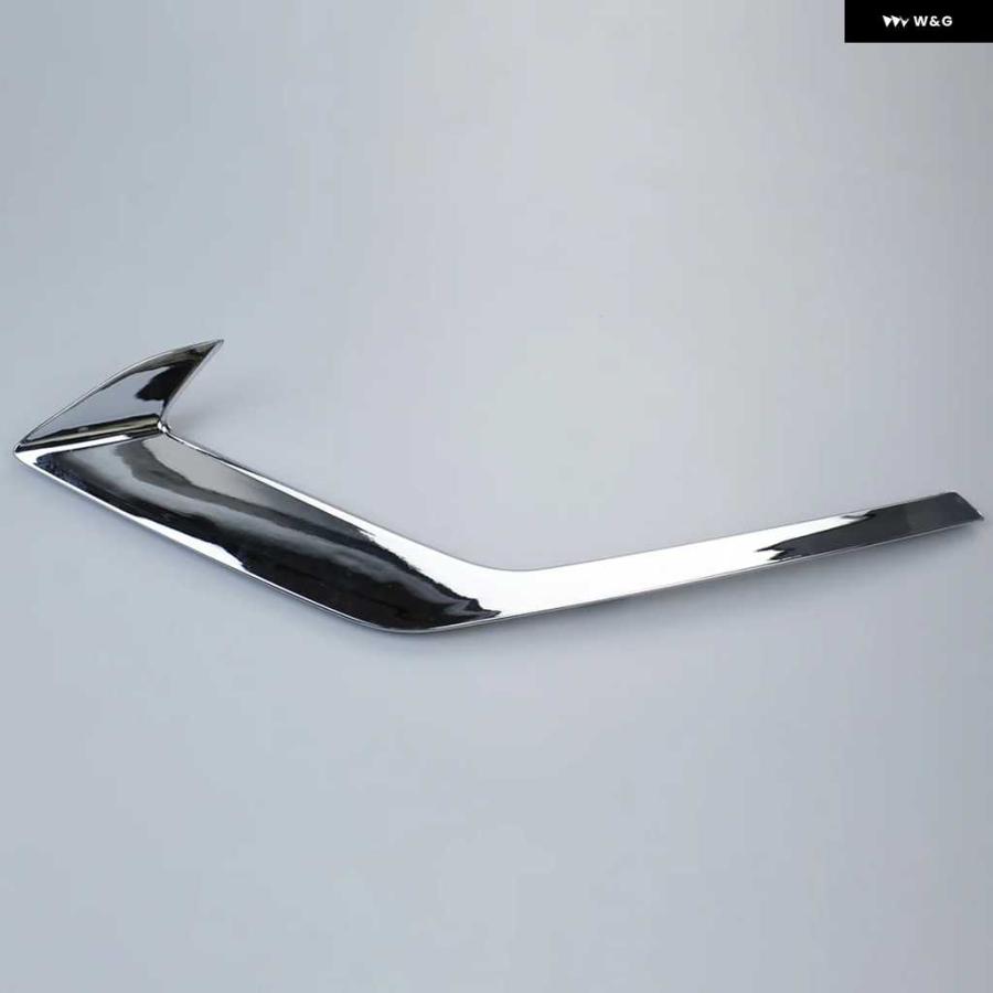 フロント フォグランプ シェード 装飾ストリップカバー トリムクローム ボルボ S60 V60 2019-22 31455511 ...