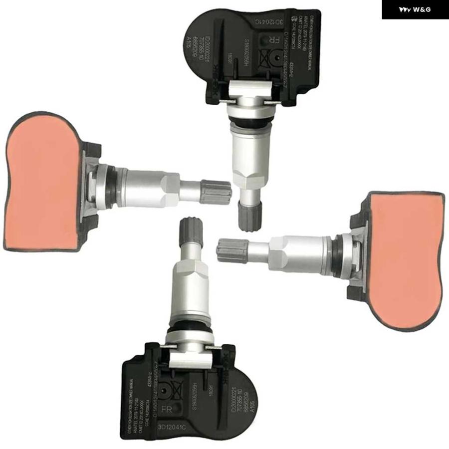 4個 TPMS RDC タイヤエア圧センサー -BMW 1 2 3 4シリーズ X1 X2 X5 X6 ミニ 36106855539 ...
