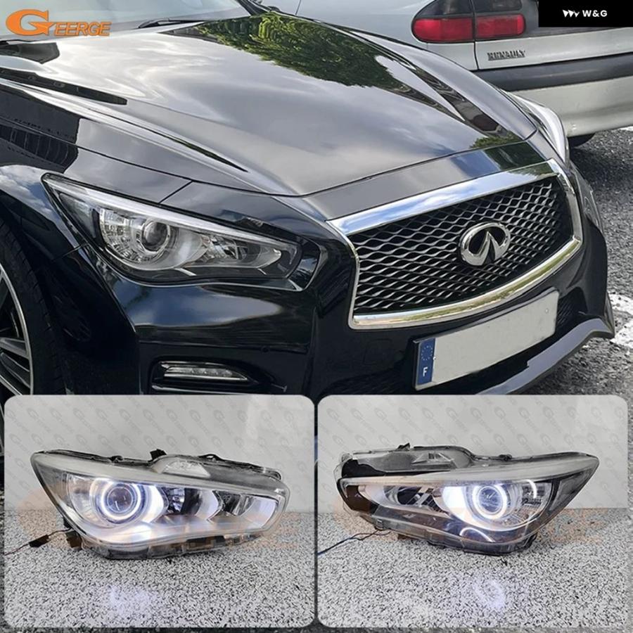 インフィニティ Q50 V37 Q70 Q70L Y51 日産 スカイライン 超高輝度 COB LED エンジェルアイキット ハローリング : Calore車バイク用品輸入専門店 - 通販 ...