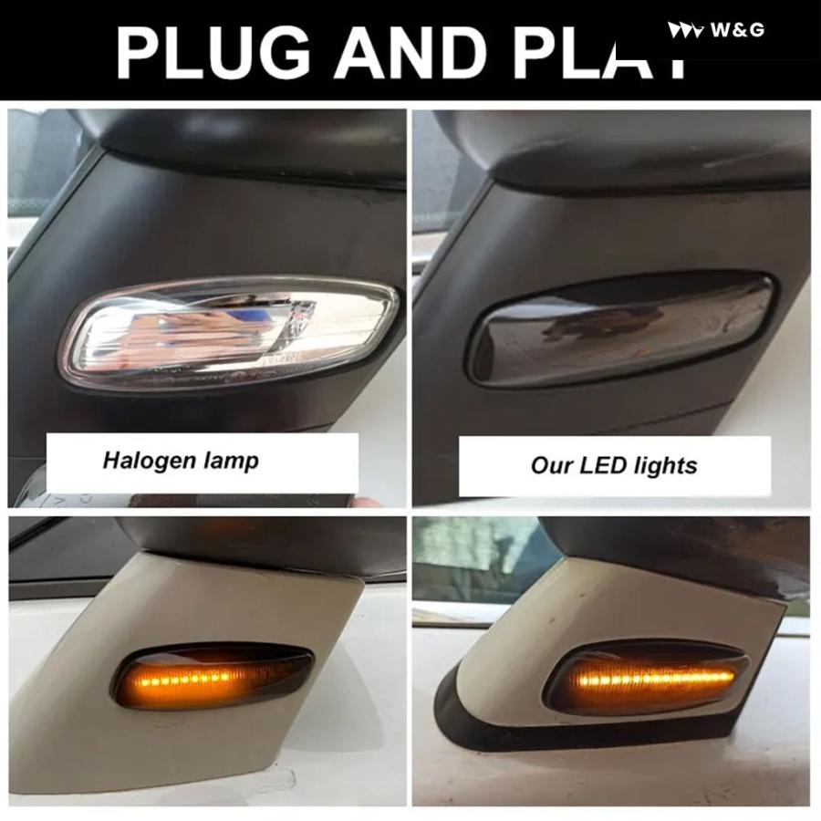 【並行輸入品】 2個 NO ダイナミック シトロエン C3 C4 C5 DS3 DS4 プジョー 207 308 3008 5008 RCZ ...